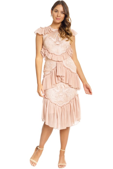Sweet Emotions Dress in Rose by Alice McCall for Rent