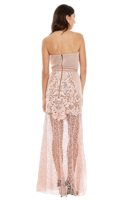 Adele Gown in Blush by Grace & Hart for Rent | GlamCorner