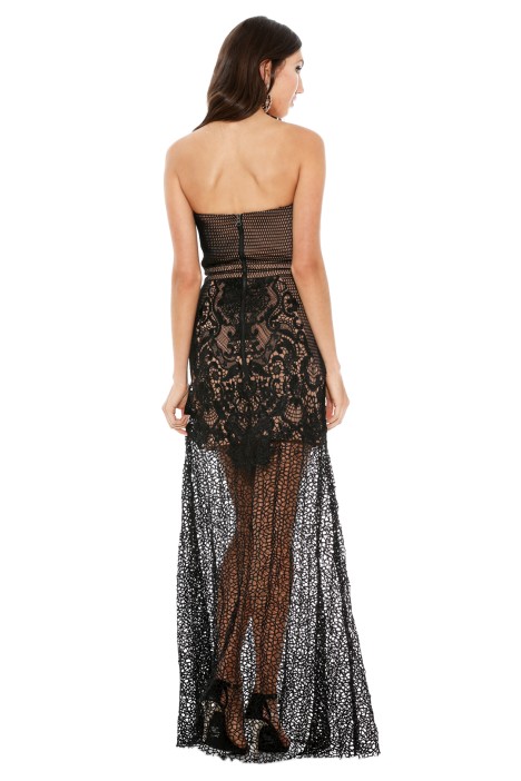Adele Gown in Black by Grace & Hart for Hire | GlamCorner