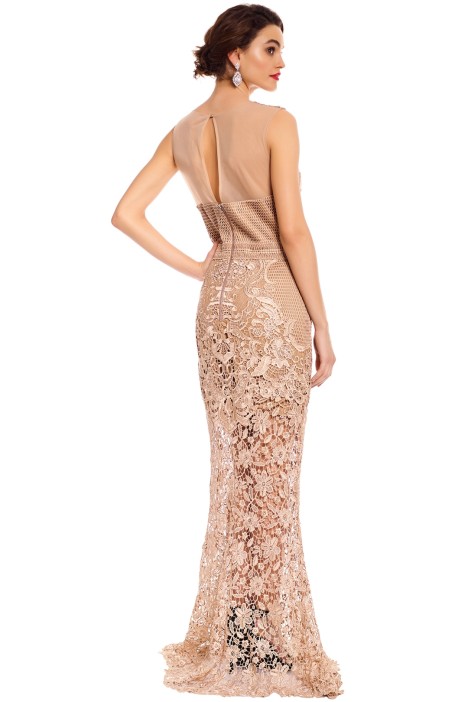 Renaissance Gown in Blush by Grace & Hart for Rent