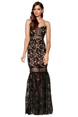 Valentine Gown in Navy by Grace & Hart for Hire | GlamCorner